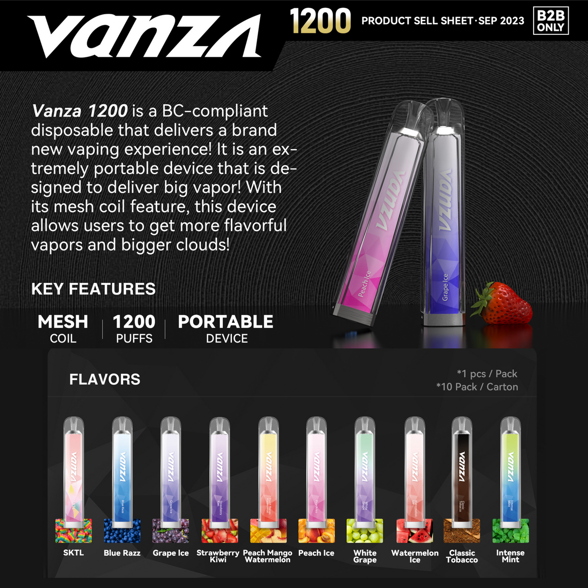 Vanza 1200 – 7Percent Distribution