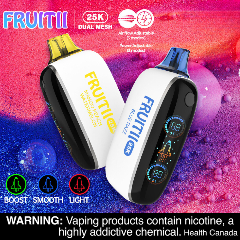 Introducing the Fruitii 25K: Your Ultimate Disposable Vaping Device ...