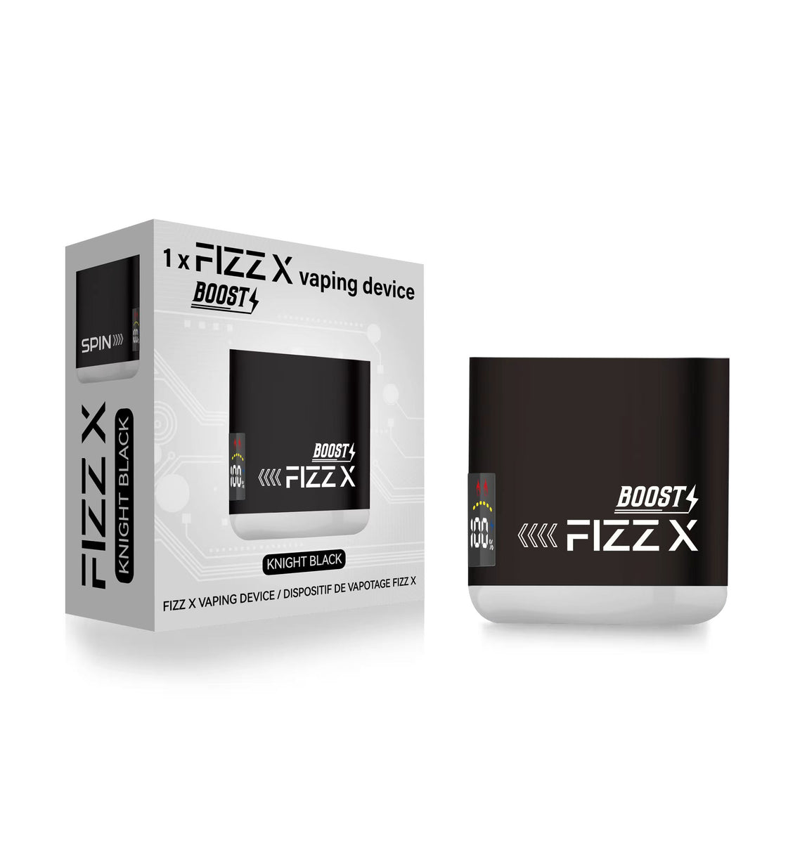 Spin Fizz X Boost Device (850mAh) Wholesale - 7 Percent Distribution ...