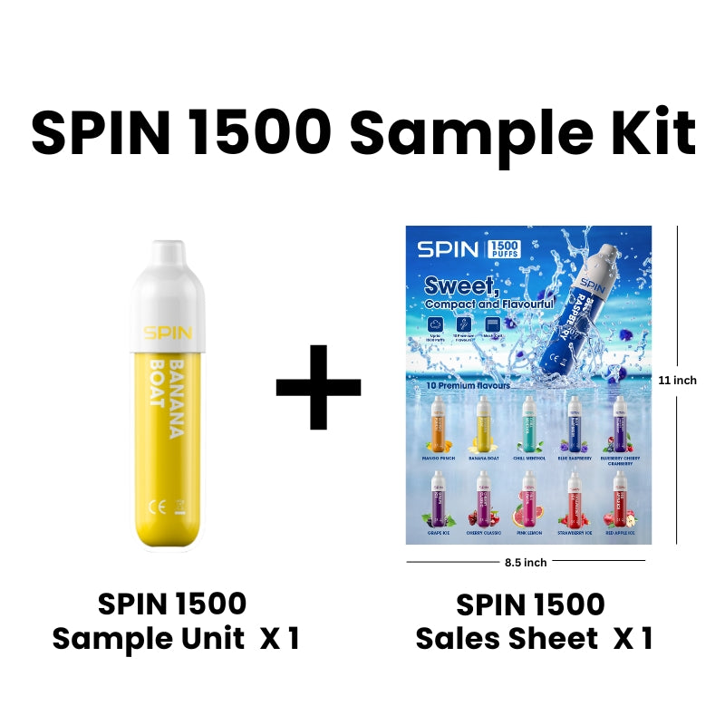 Spin 1500 Sample Kit – 7Percent Distribution